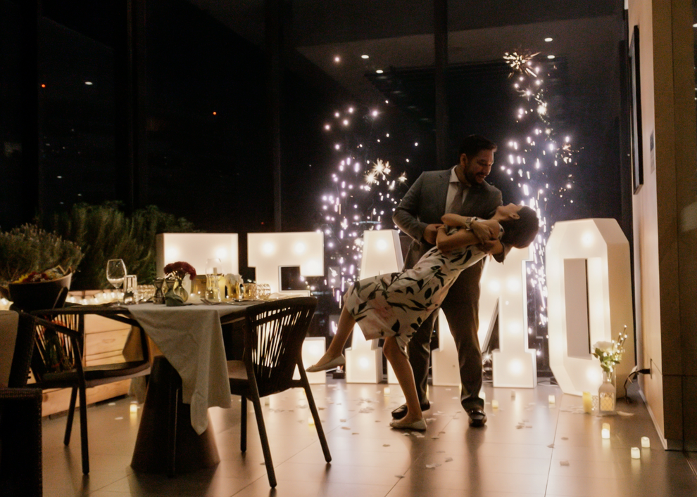 Cena Romántica Santa Fe CDMX | Hermosa Vista de la Ciudad – The Love ...