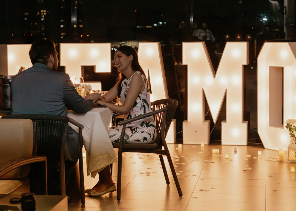 Cena Romántica Santa Fe CDMX | Hermosa Vista de la Ciudad – The Love ...