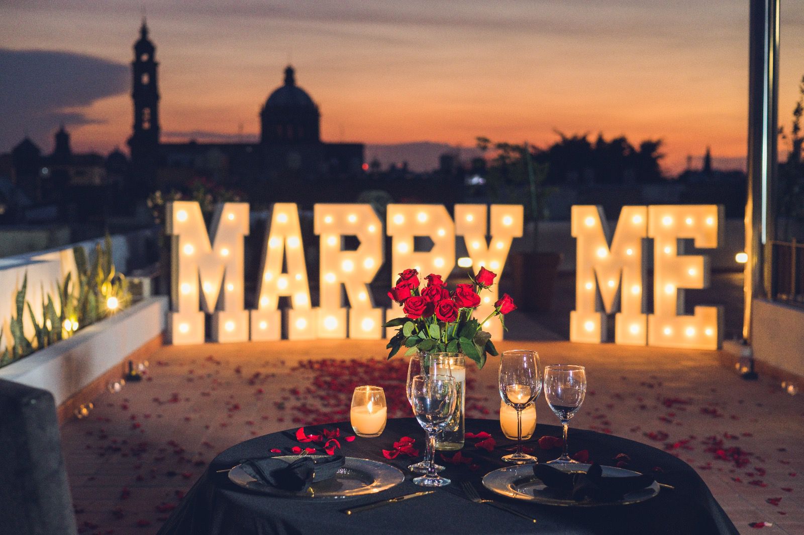 Cena privada en Terraza Guadalajara | Experiencia Romántica – The Love ...